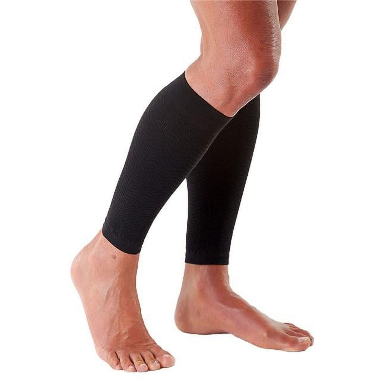 Solidea 0316A5-XL-BL Active Massage Compression Calf Sleeves, Black ...