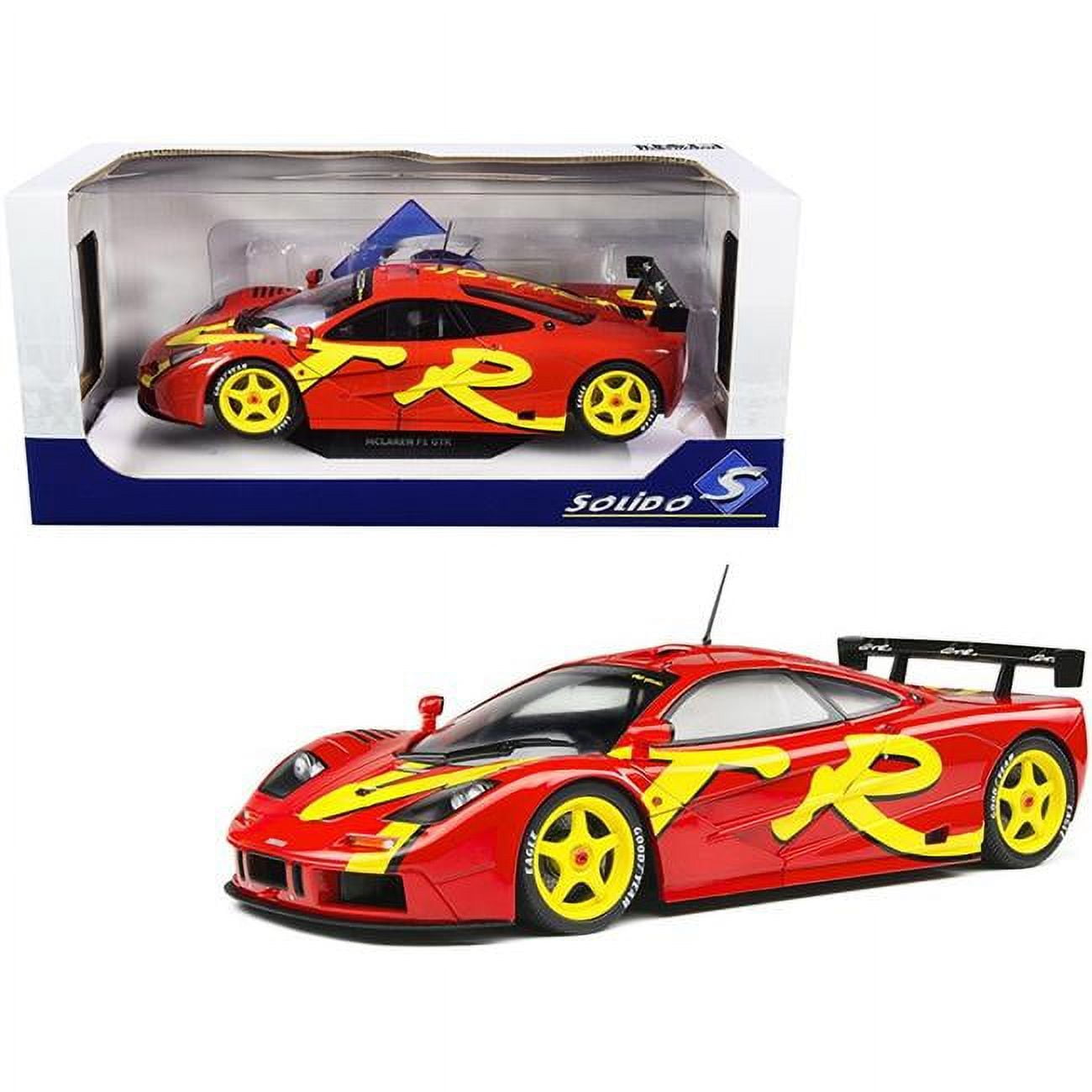 Solido 1-18 Diecast Model Car for 1996 McLaren F1 GTR Short Tail Launch ...