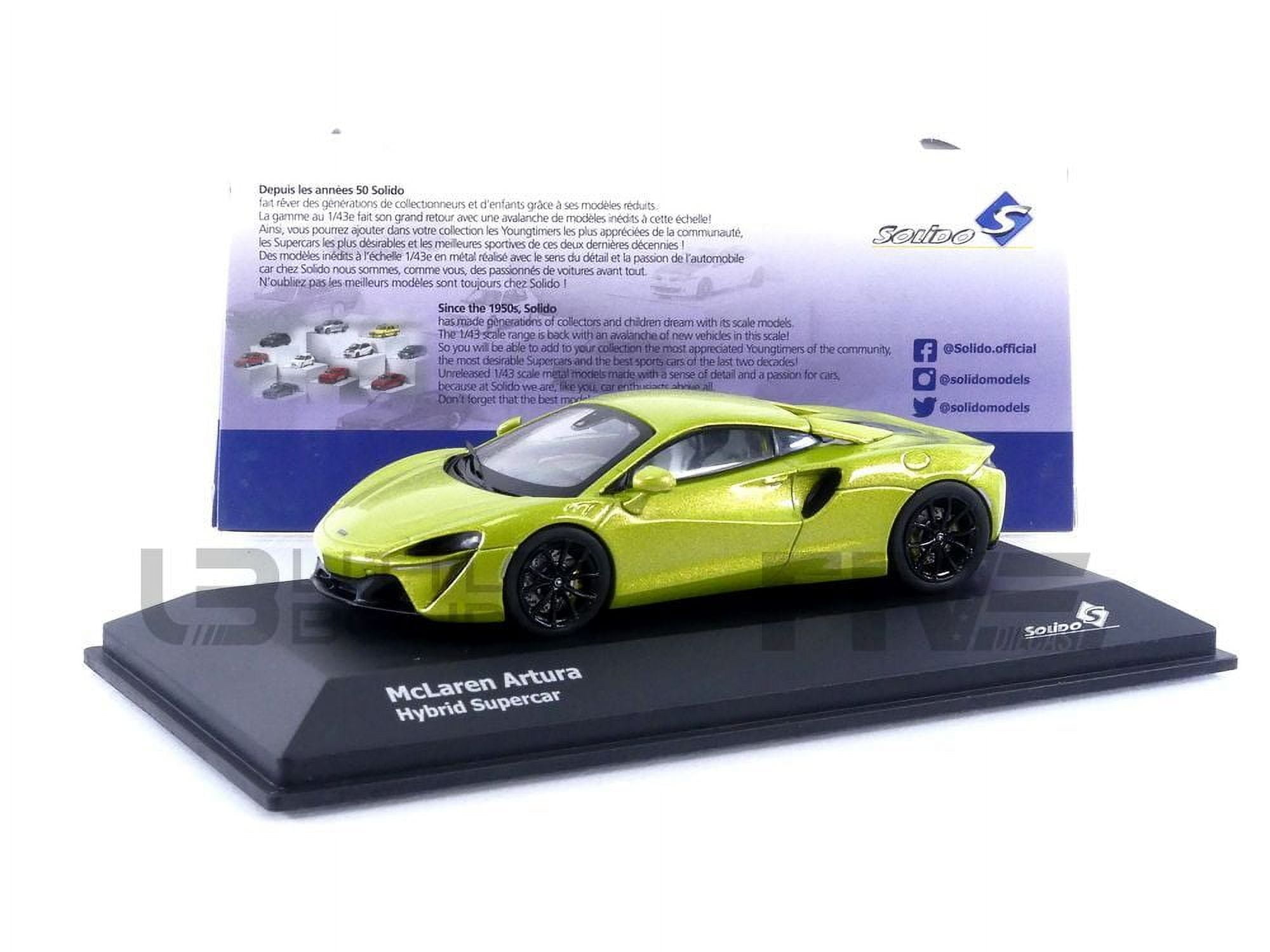 Solido 1/43 McLaren Artura Flux Green - Walmart.com
