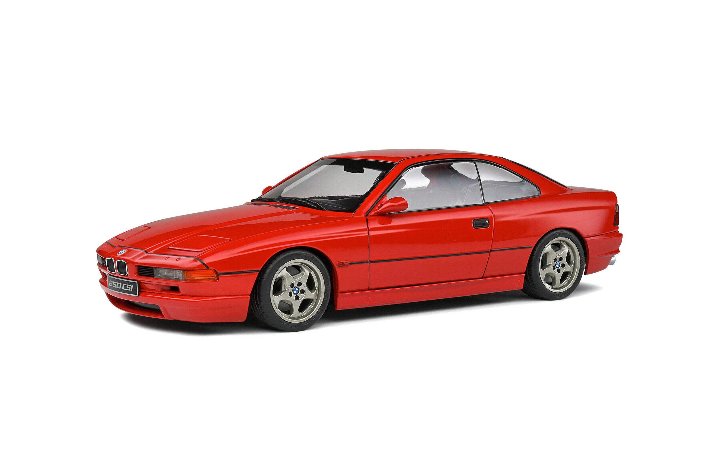 Solido 1990 BMW E31 850 CSi Coupe Brilliant Red 1:18 - Walmart.com