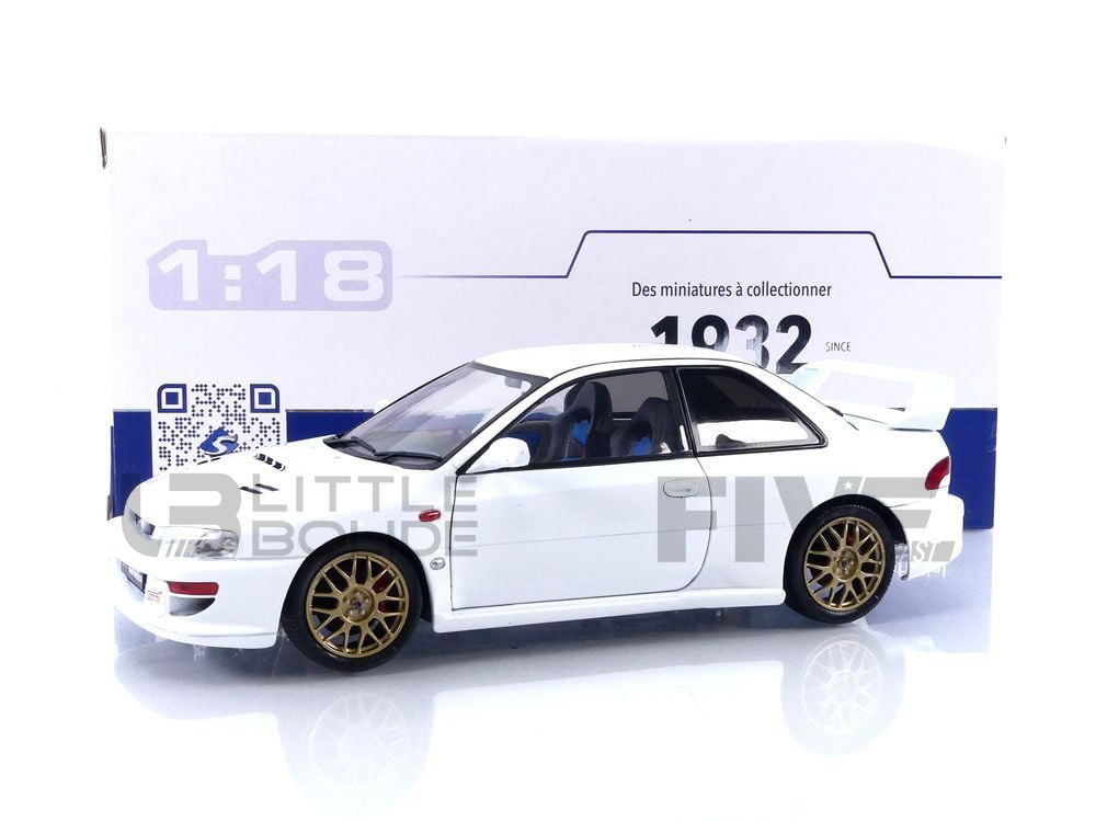 Solido Subaru Impreza 22B White 1:18 - Walmart.com
