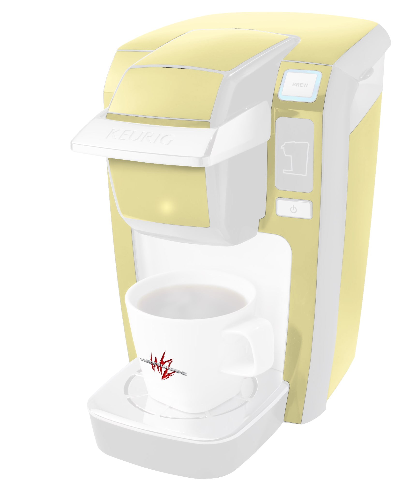 Solids Collection Yellow Sunshine - Decal Style Vinyl Skin fits Keurig ...