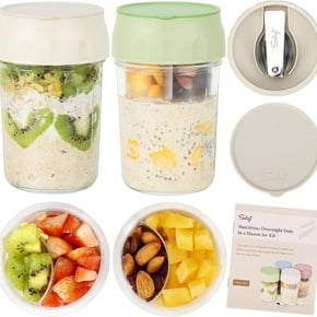 Divided Glass Container