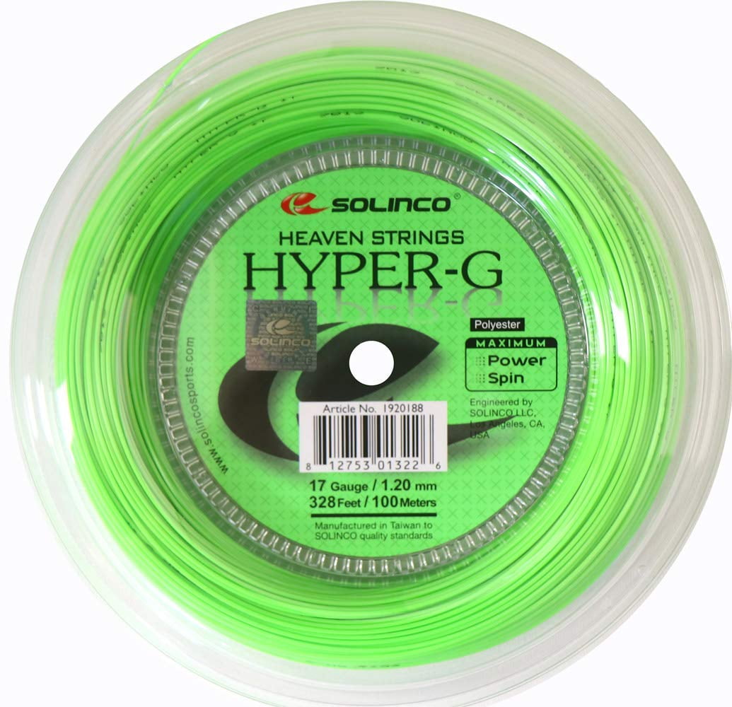 Solinco Heaven Strings Hyper-G Set/ Mini Reel/ Reel (16L- Mini Reel) - Walmart.com