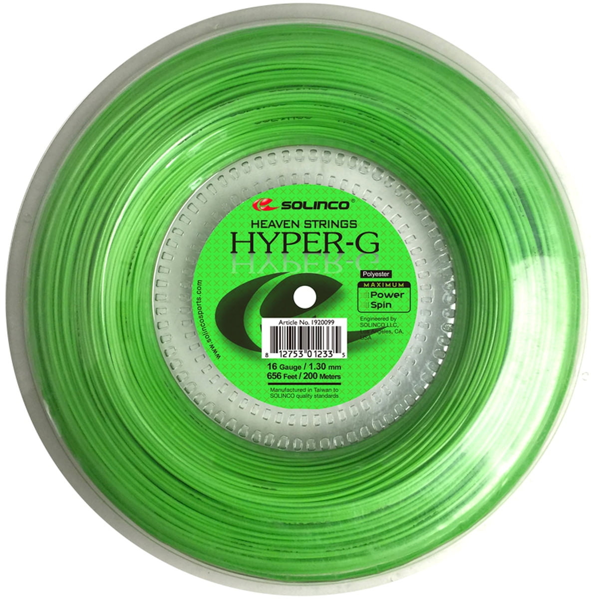 Free Shipping! Solinco Heaven Strings Hyper-G Set/ Mini Reel/ Reel (17G ...