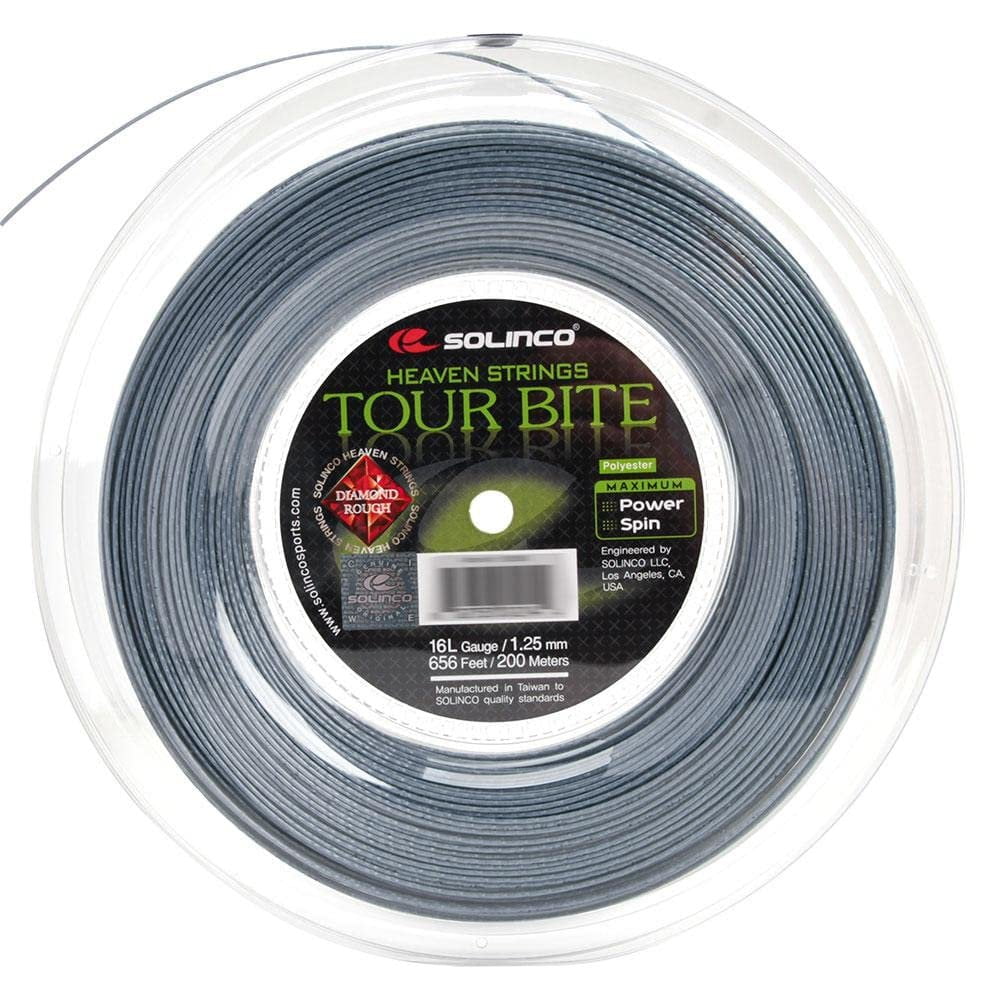 tour bite diamond rough tennis string reel silver - Walmart.com