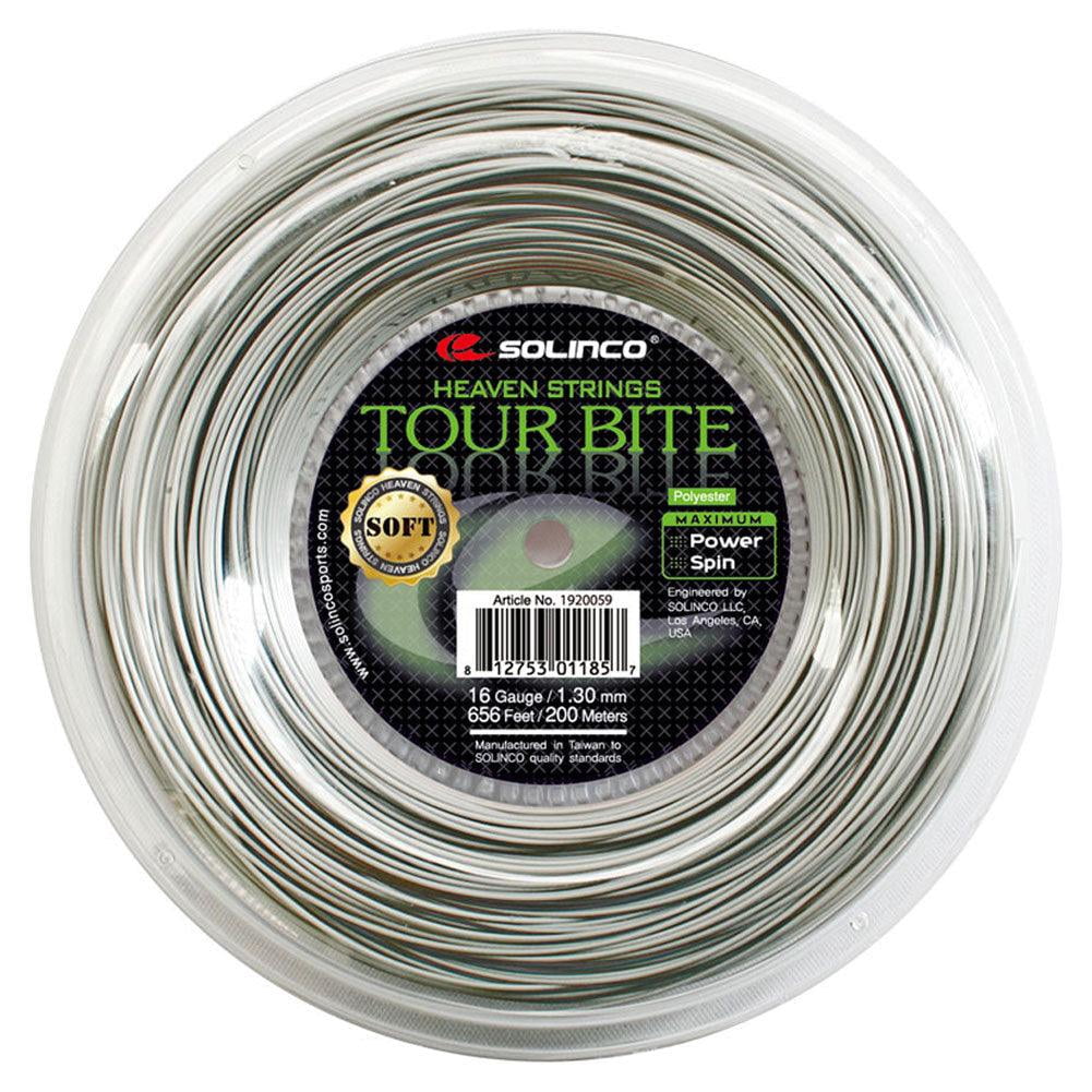 tour bite soft tennis string reel light silver - Walmart.com