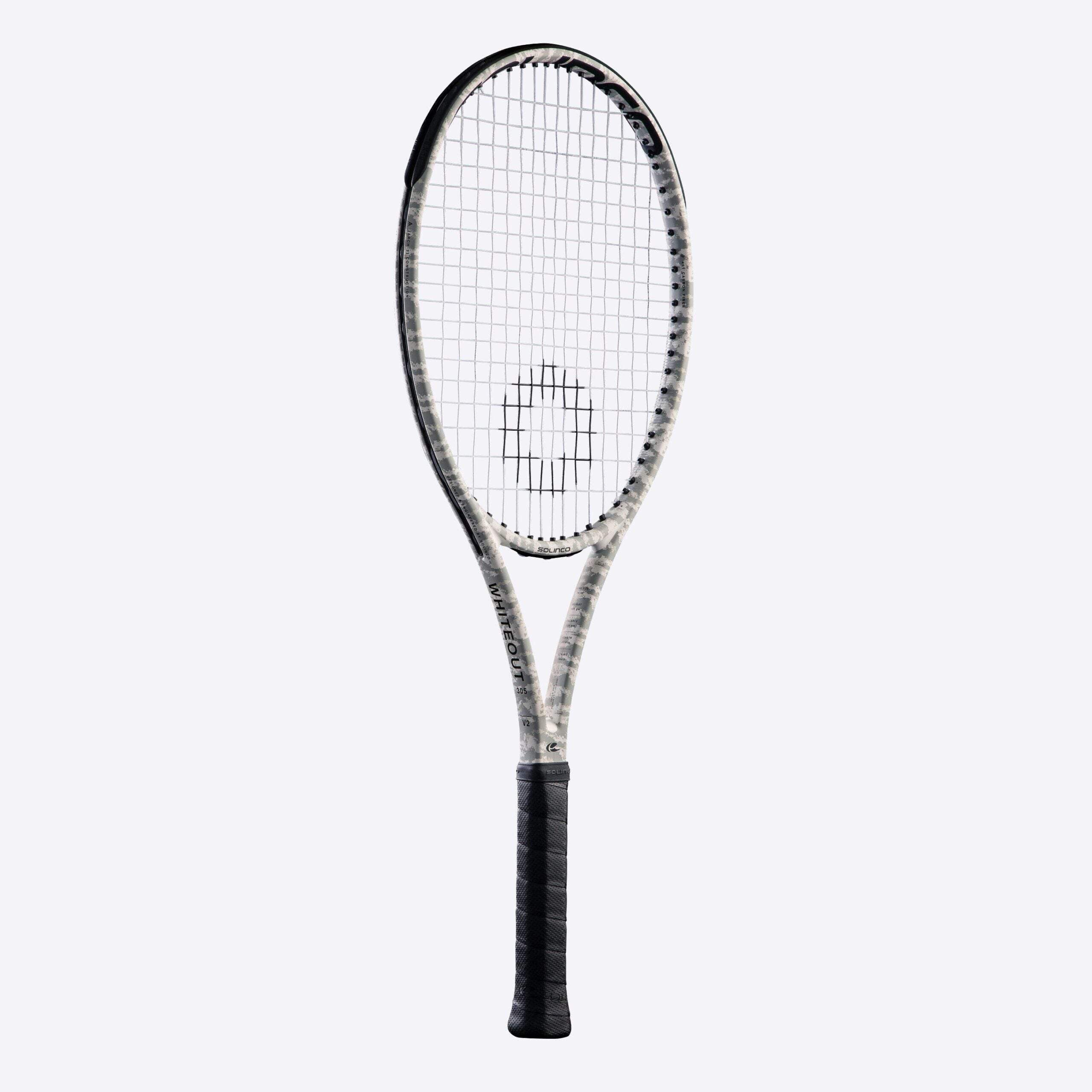 Solinco Whiteout 305 v2 Tennis Racquet - Walmart.com