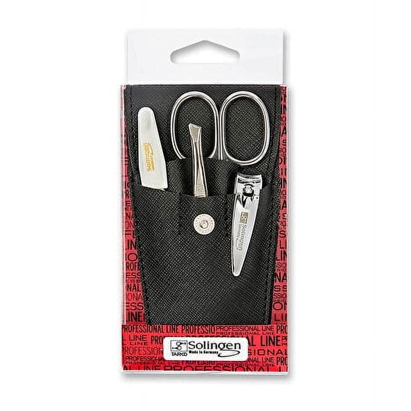 Solingen Manicure Set Bag, Includes Cuticle Scissors, Nail Cut, Nail ...