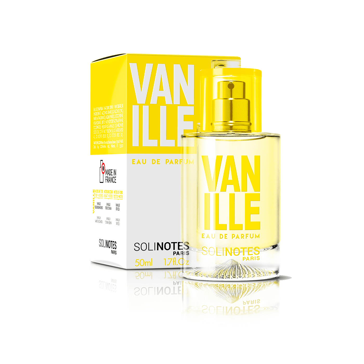 Solinotes Paris - 1.7 oz Vanilla Eau de Perfume, Unique Signature Scent ...