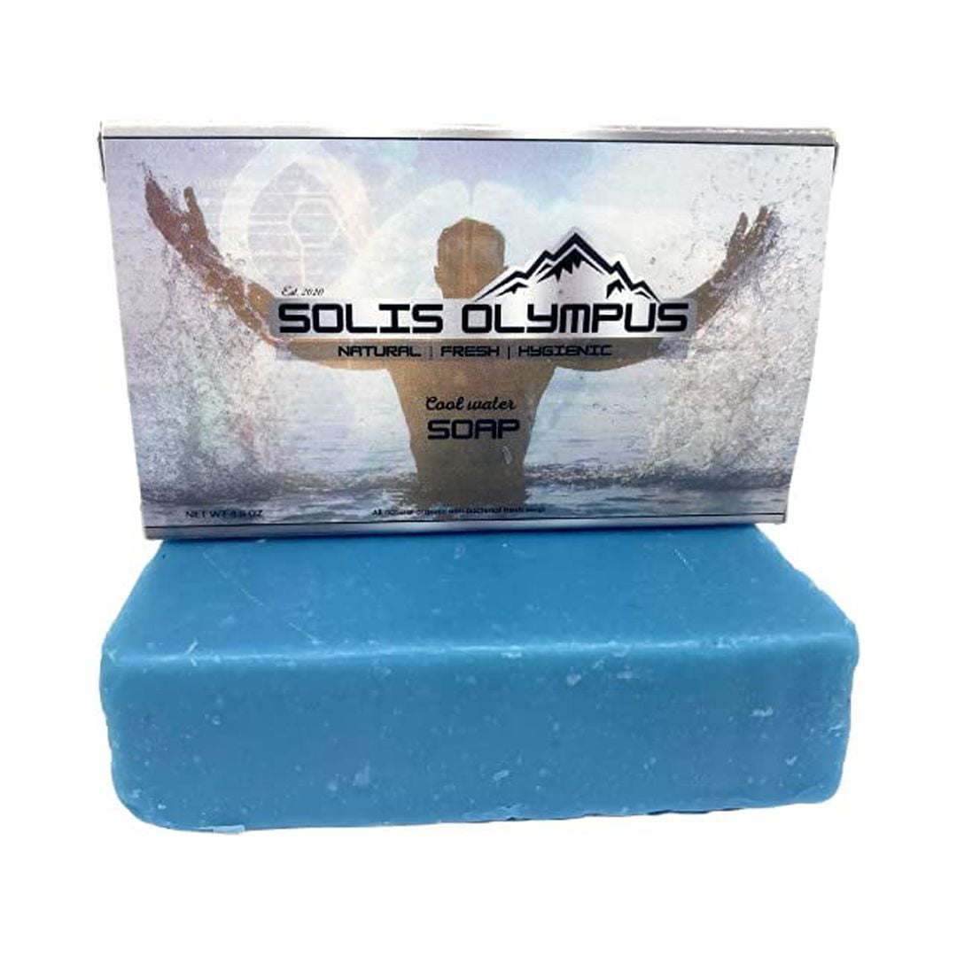Solis Olympus Cool Water Soap Bar | Dry & Moisturized Skin with Pure ...