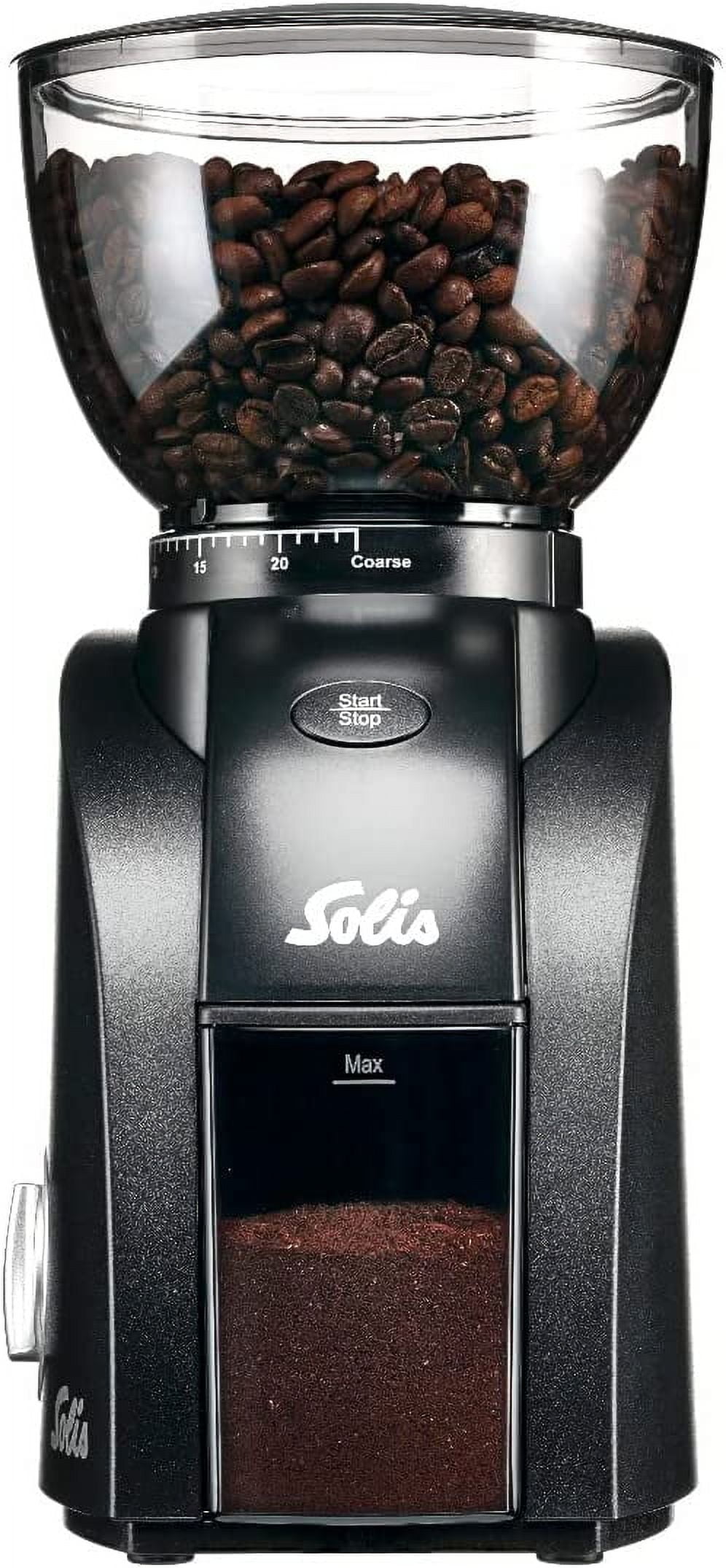 Solis Scala Zero Static Coffee & Espresso Grinder, Black/Black - Walmart.com