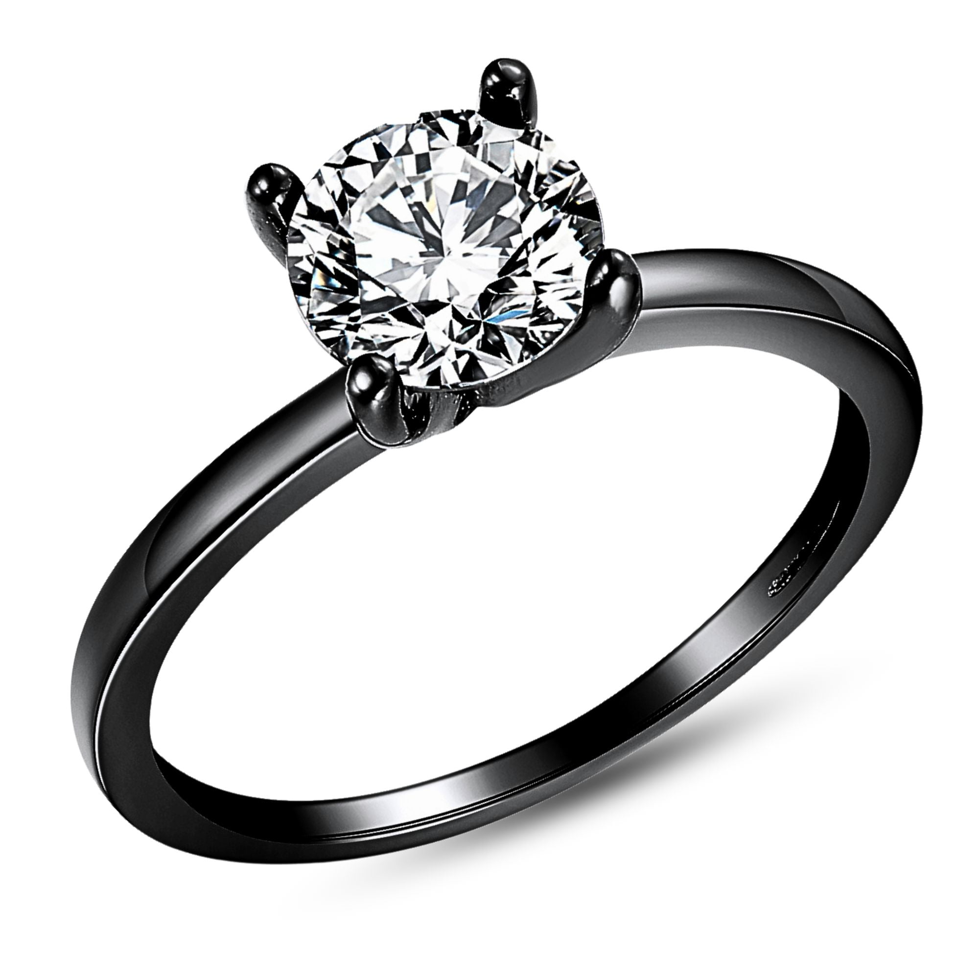 Envy Solitaire 1.25 Ct Engagement Ring for Women Promise Ring for Her ...