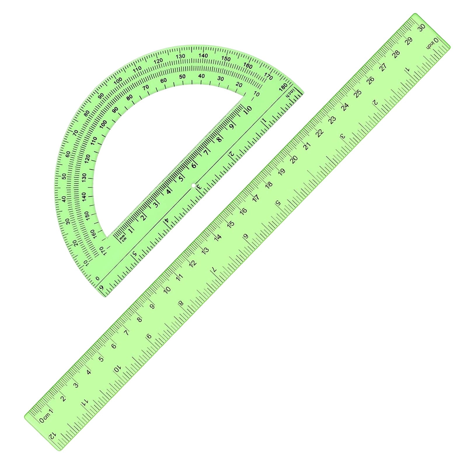 Solivara Math Geometry Set Ruler And Protractor For Drawing Stationery ...