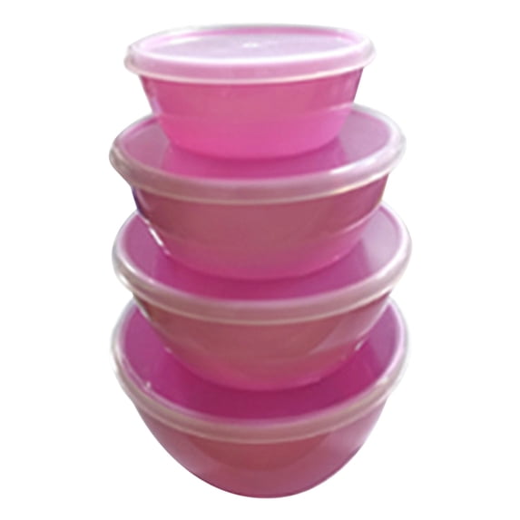 Solivara Stackable Airtight Mixing Bowls With Lids Set Microwave ...