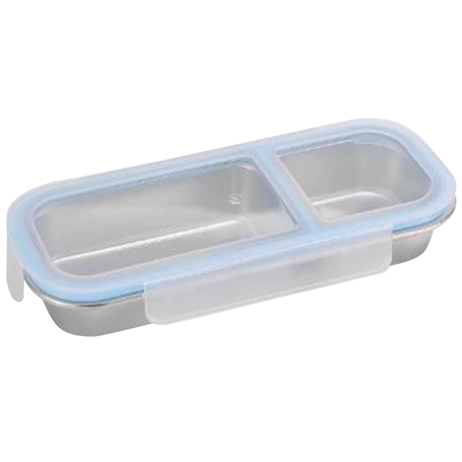 Solivara Stainless Steel Snack Box With Divided Compartments And Lid ...