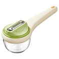Solivara Vegetable Peeler With Storage Container Rotatable Stainless ...