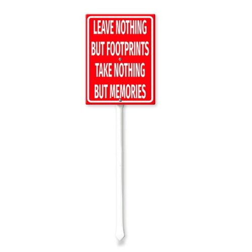 Soliyoahee Leave Nothing But Footprints, Take Nothing But Memories Yard ...