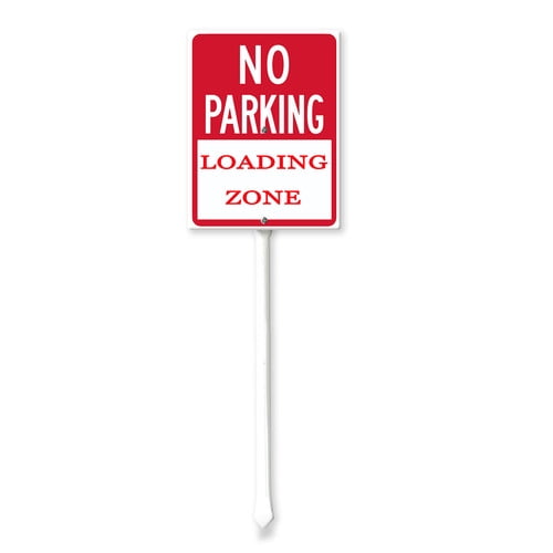 Soliyoahee No Parking Sign No Parking Loading and Unloading Zone Yard ...