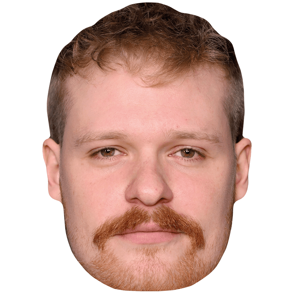 Solly Mcleod (Moustache) Big Head. Larger than life mask. - Walmart.com