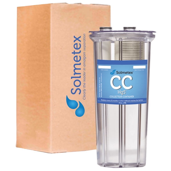 Solmetex HG5-002CR HG5 Dental Amalgam Collection Container, New ...