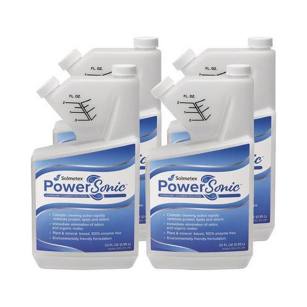 Solmetex ULT-PSCK PowerSonic Ultrasonic Cleaning Solution 4/Cs 32oz ...