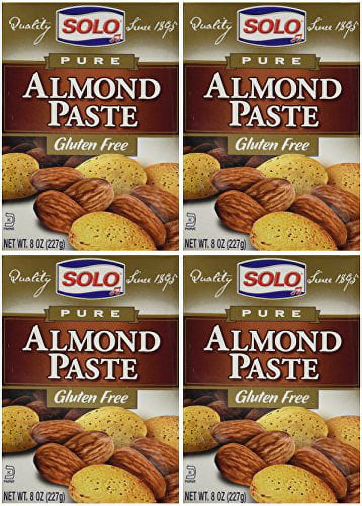 Solo Almond Paste, 8-Ounce Packages (Pack of 4) - Walmart.com
