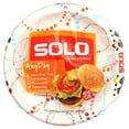 Solo Any Day Paper Dinner Plates, 10", 55 Count - Walmart.com