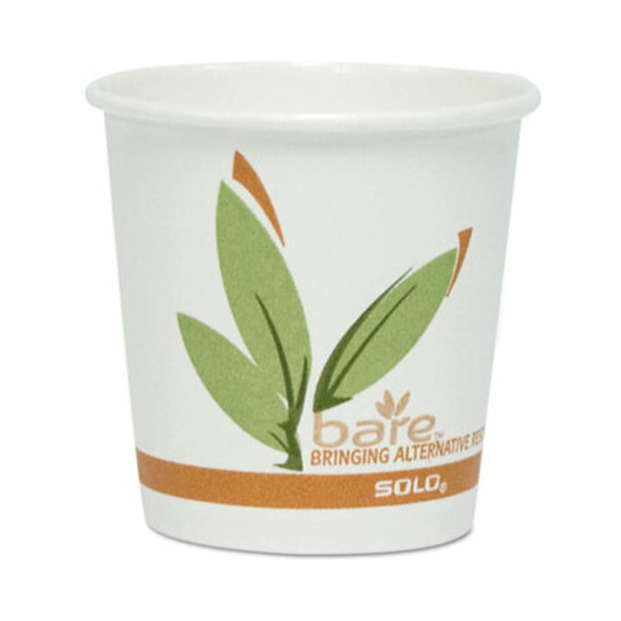 Solo Bare PCF Hot Drink Cups, 10 oz, 1000 count - Walmart.com