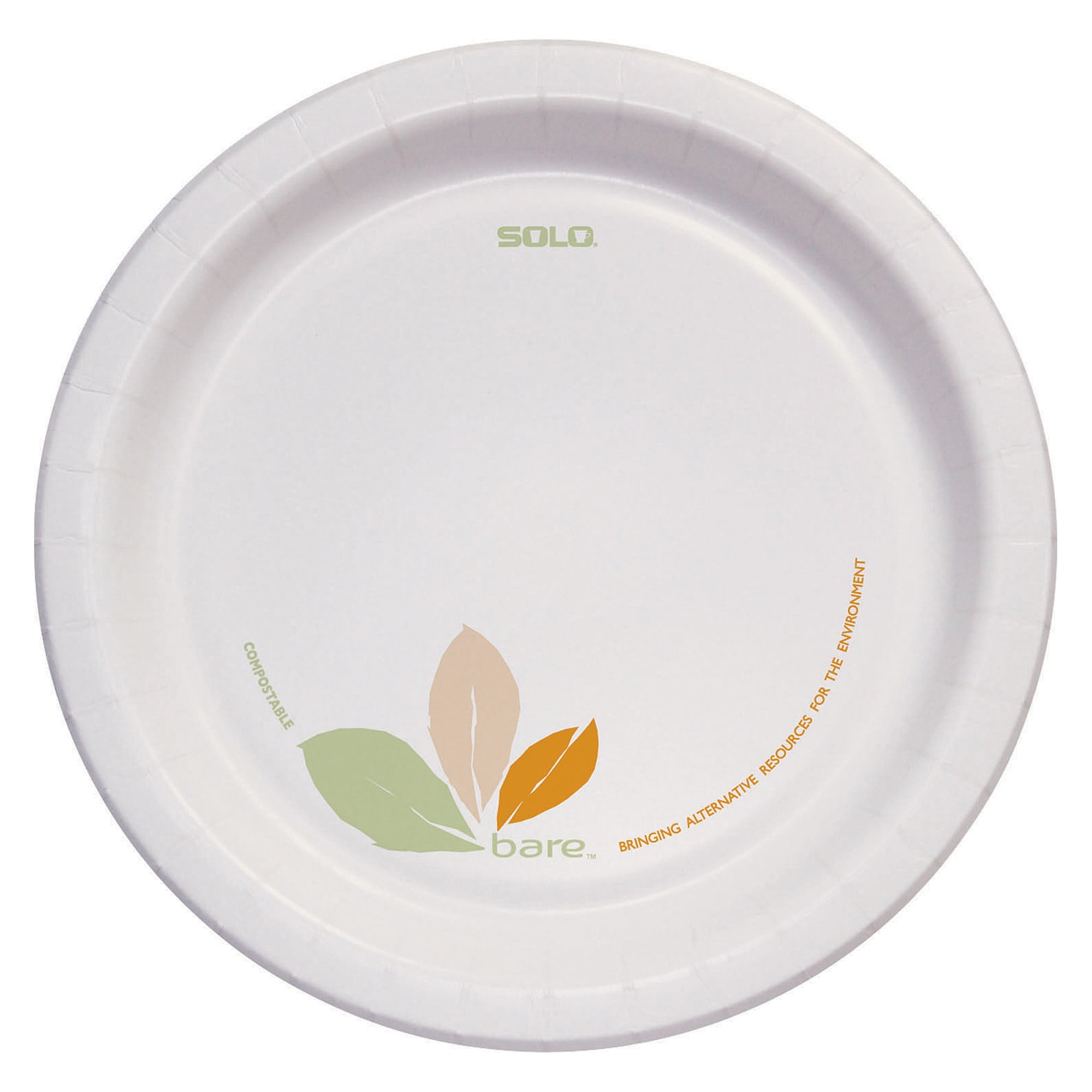 Solo® Bare™ Plates, 8 1/2", Pack Of 125 - Walmart.com