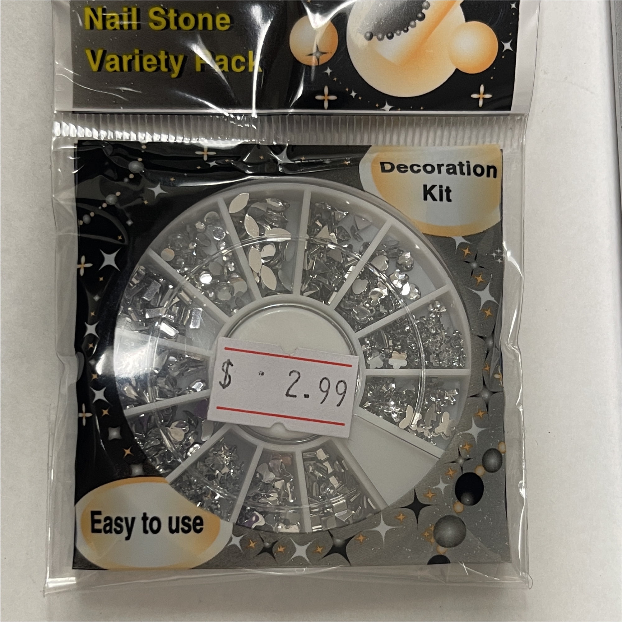 Solo Beauty Supply - Nail Stone Variety Pack #Gnst01simx - Walmart.com