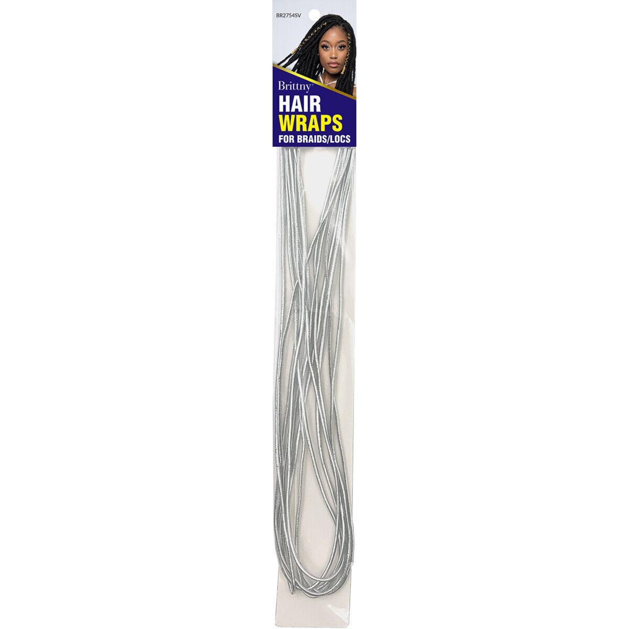 Solo Beauty Supply - Silver Hair Wraps - Strechable for Braids & Locs # ...