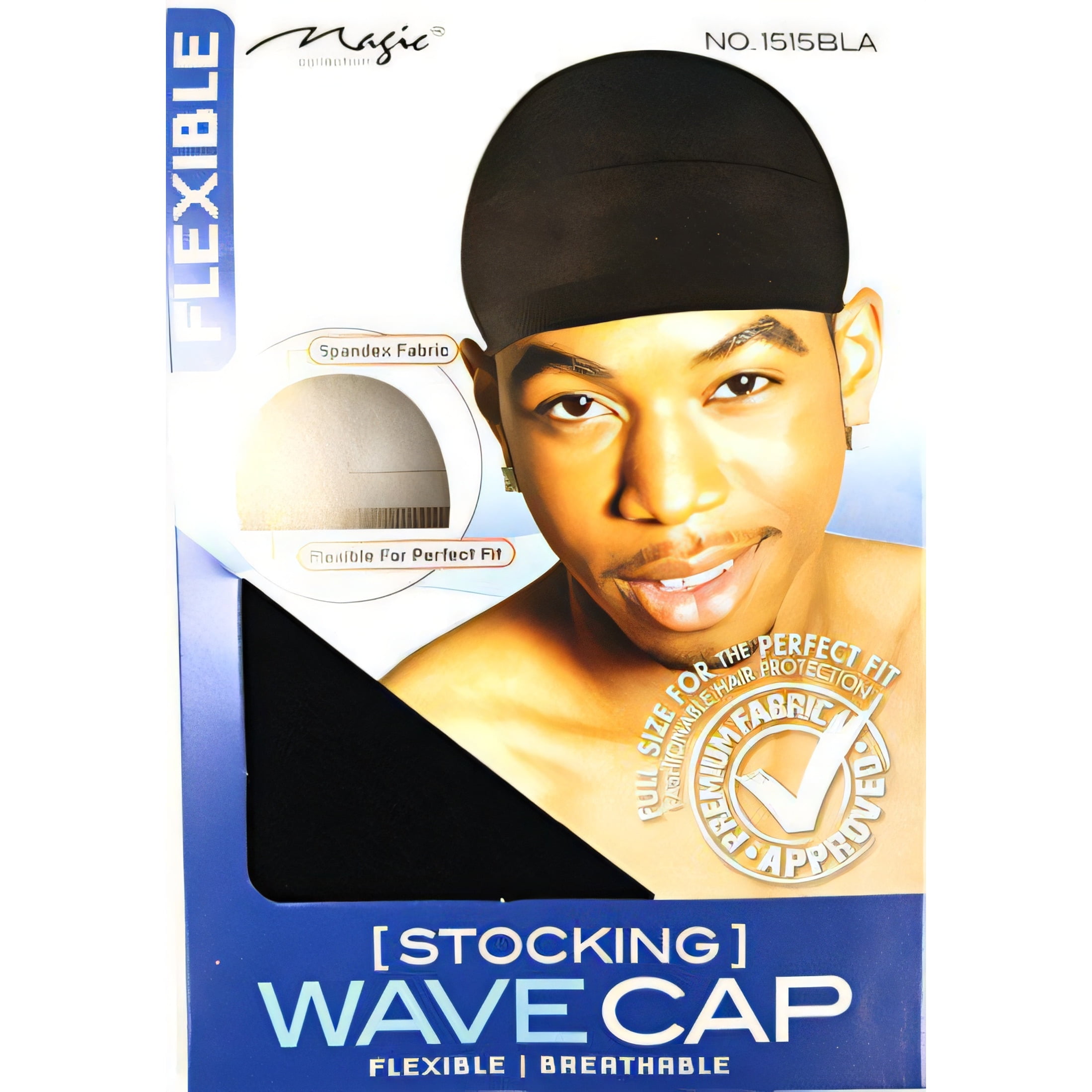 Solo Beauty Supply - Stocking Wave Cap Assorted Colors 2pcs - Walmart.com