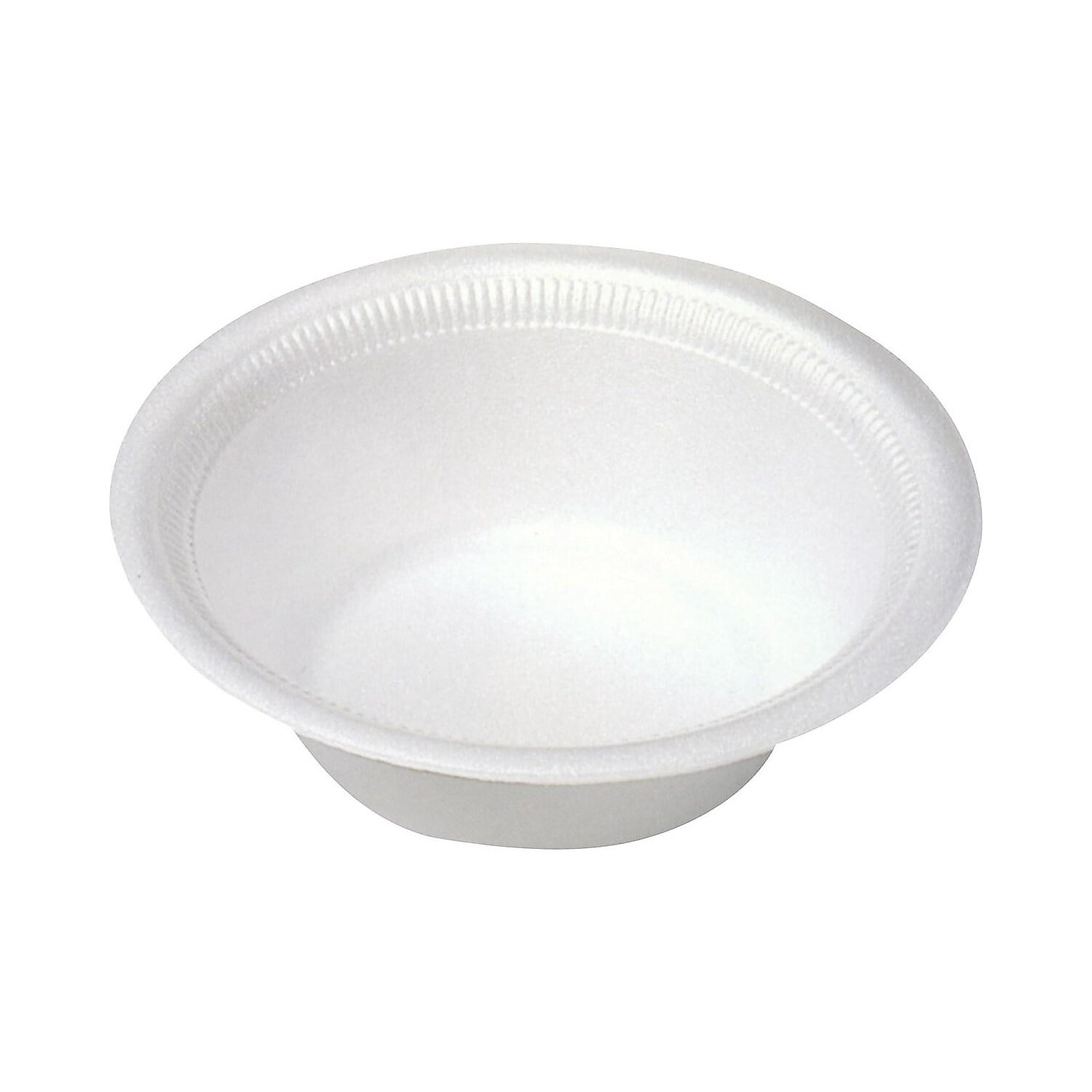 Solo Concorde 12 oz. Disposable Foam Bowls for Soup, White, 125/Pack ...