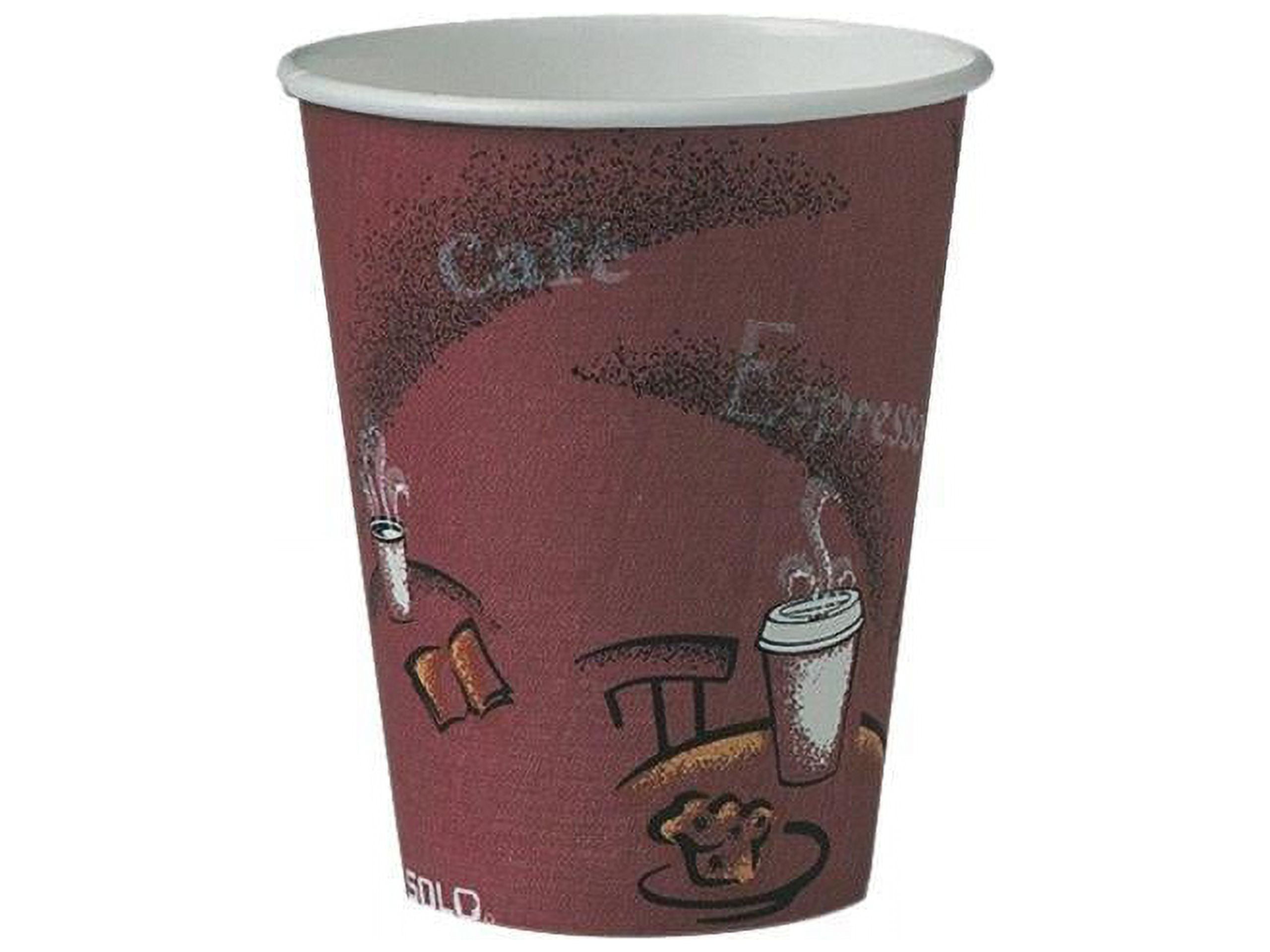 Solo Cup 378SI0041CT Bistro Design Disposable Paper Cups 8 fl oz ...