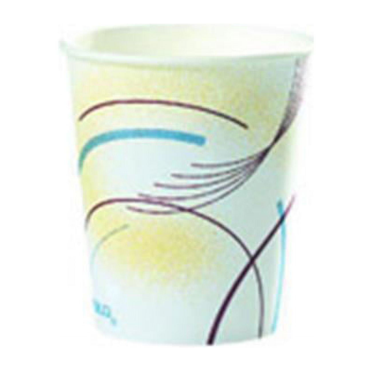 Solo. Cup 5 oz Paper Water Cups, Multicolored Meridian Design - Walmart.com