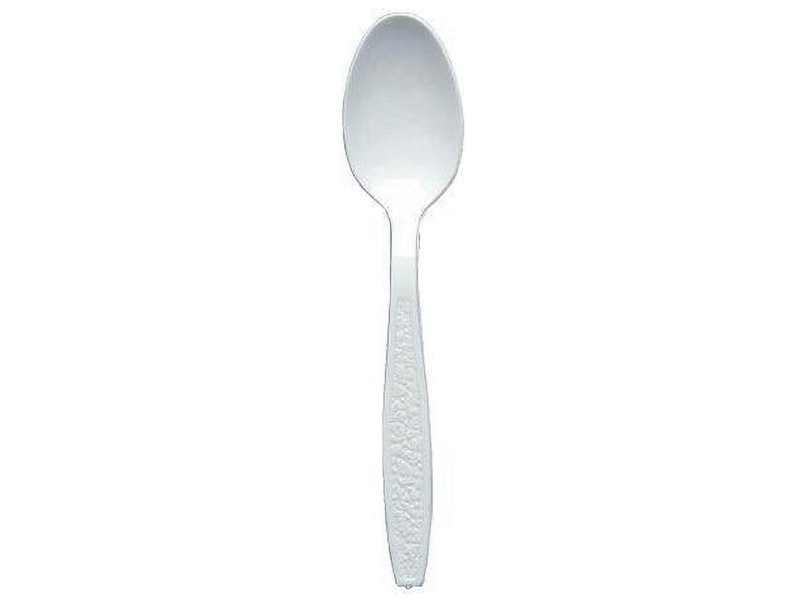 Solo Cup Guildware Plastic Teaspoons - Teaspoon - 1 x Teaspoon ...