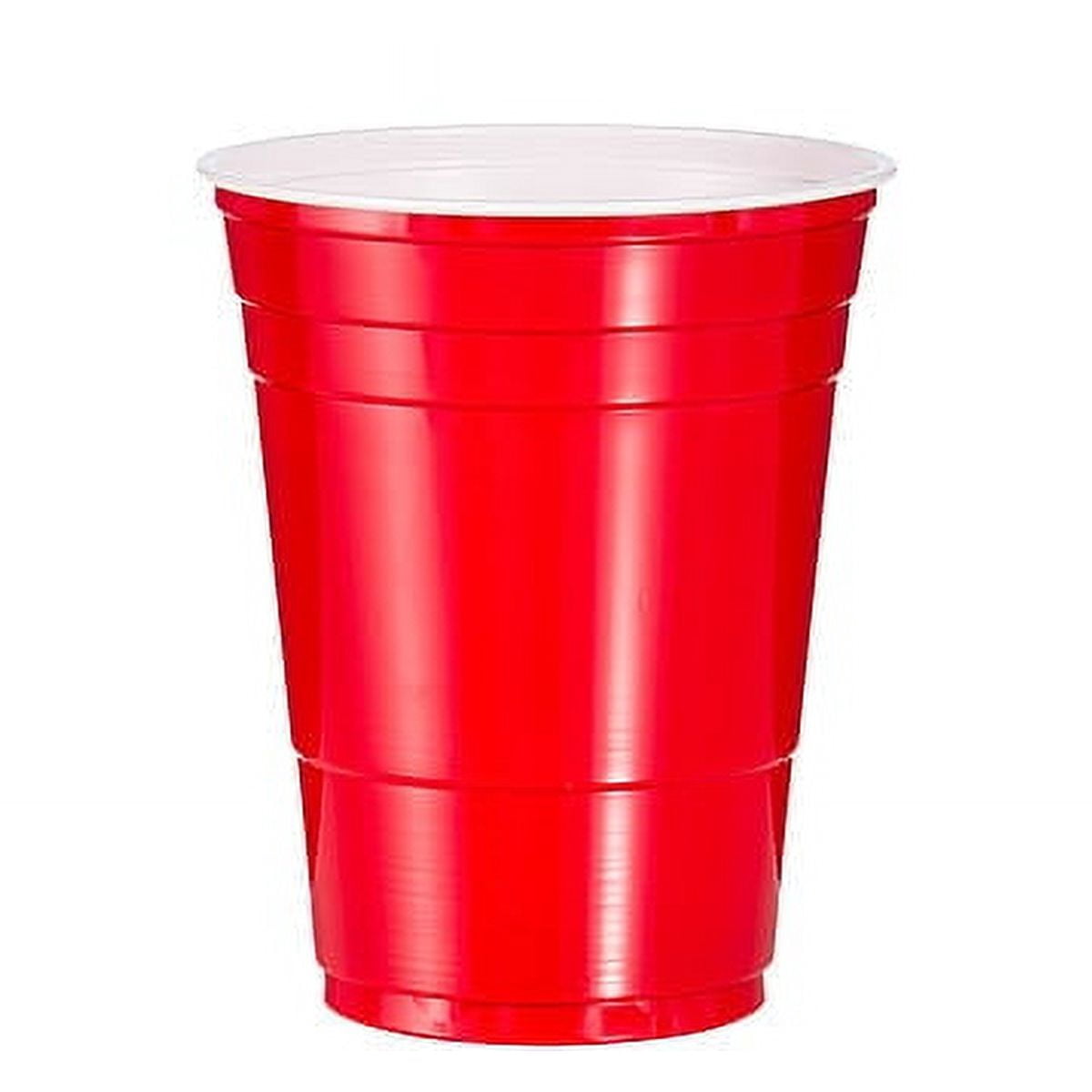 Solo Disposable Cold Cup,16 oz,Red,PK1000 P16R - Walmart.com