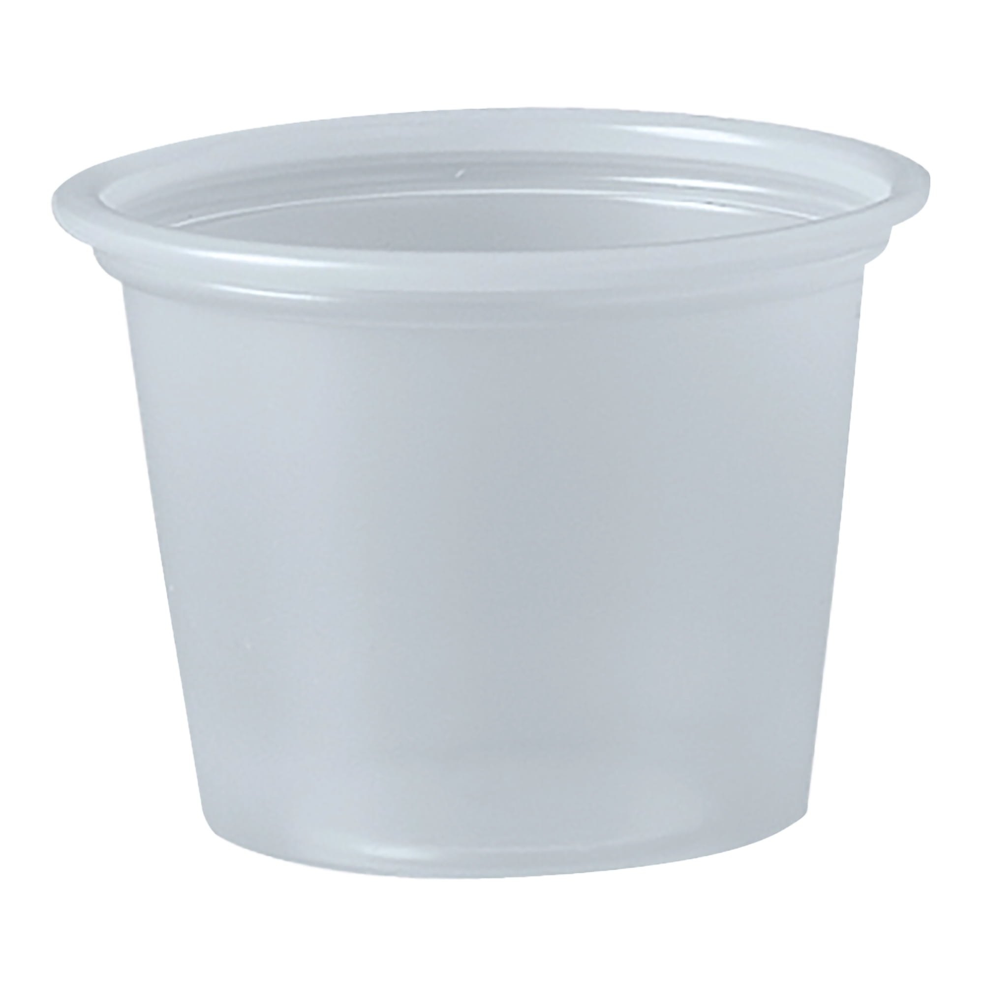 Solo Disposable SoufflÃ© Cup, Clear Plastic, 1 oz, 250 Ct, Small ...