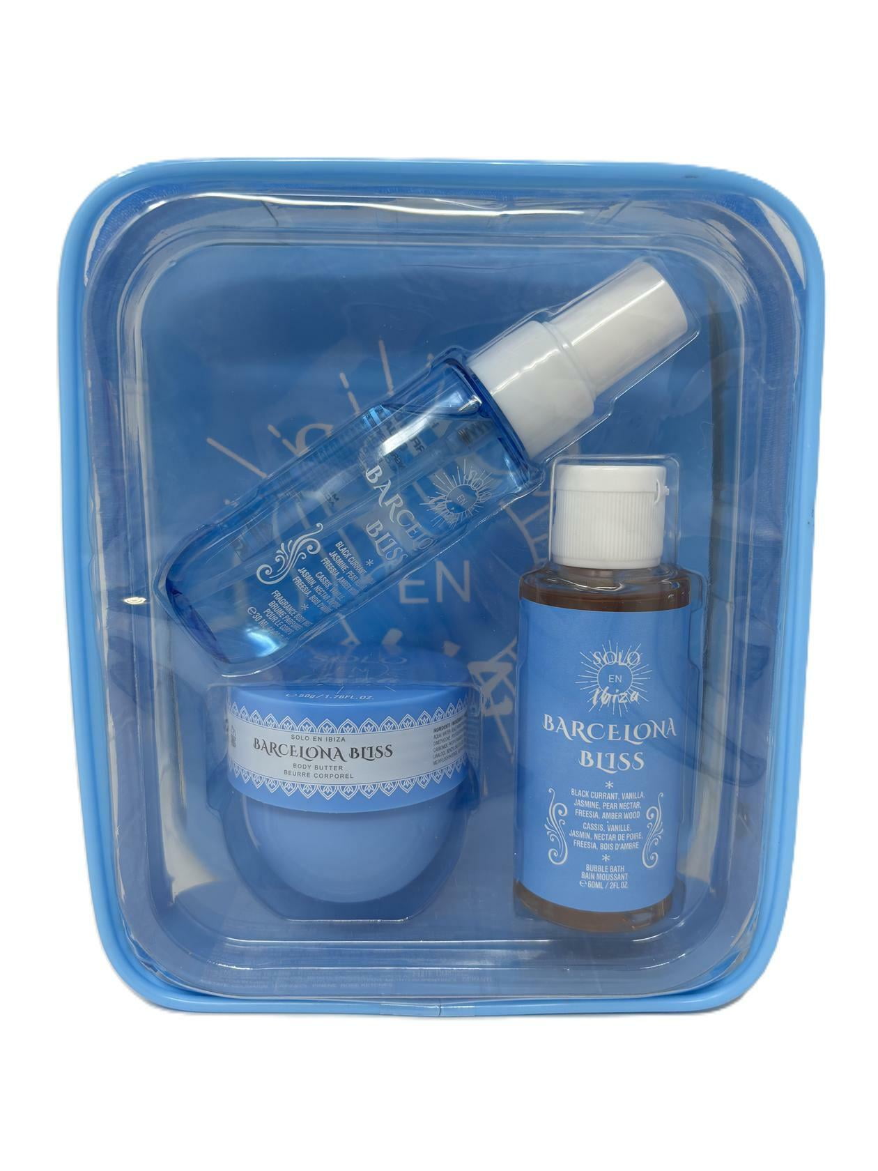 Solo En Ibiza Barcelona Bliss 3-Piece Gift Set Bubble Bath, Body Butter ...