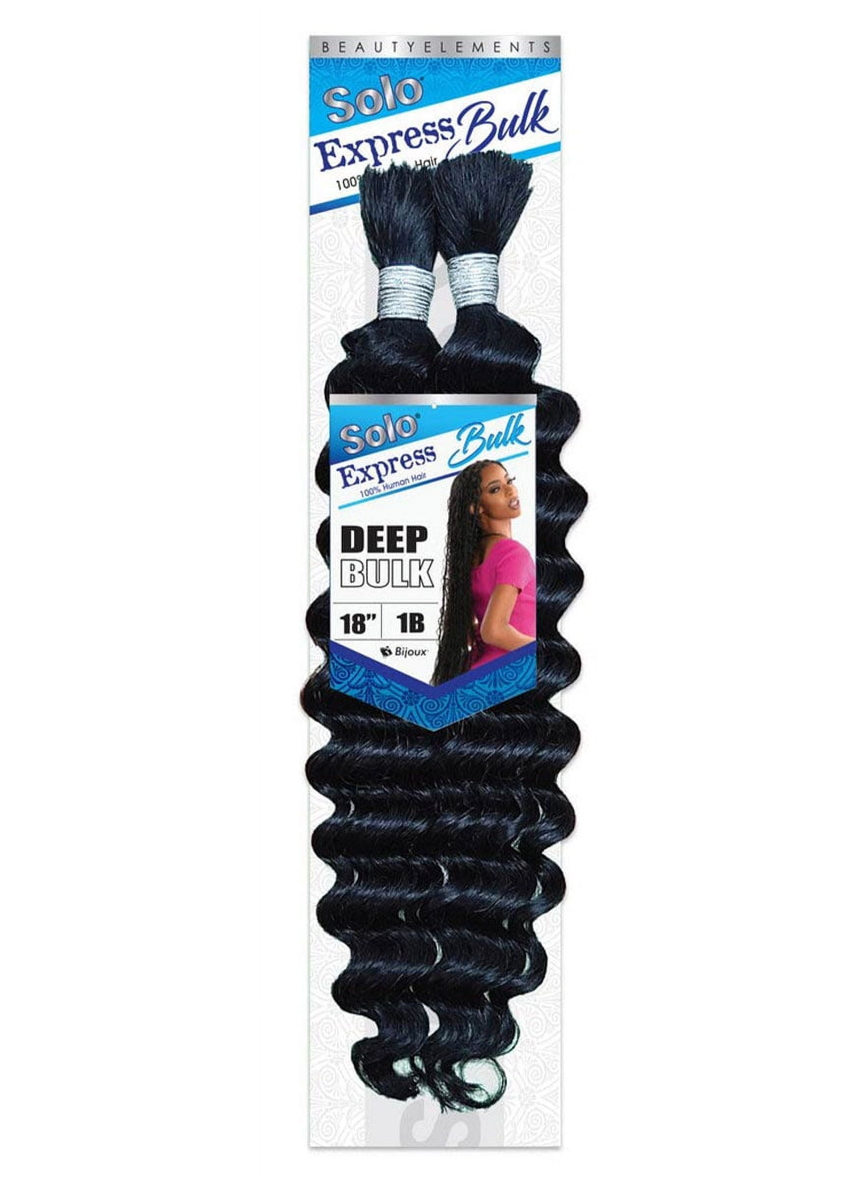 Solo Express Deep Bulk Human Hair By Bijoux / LBG / 18INCH Beauty ...