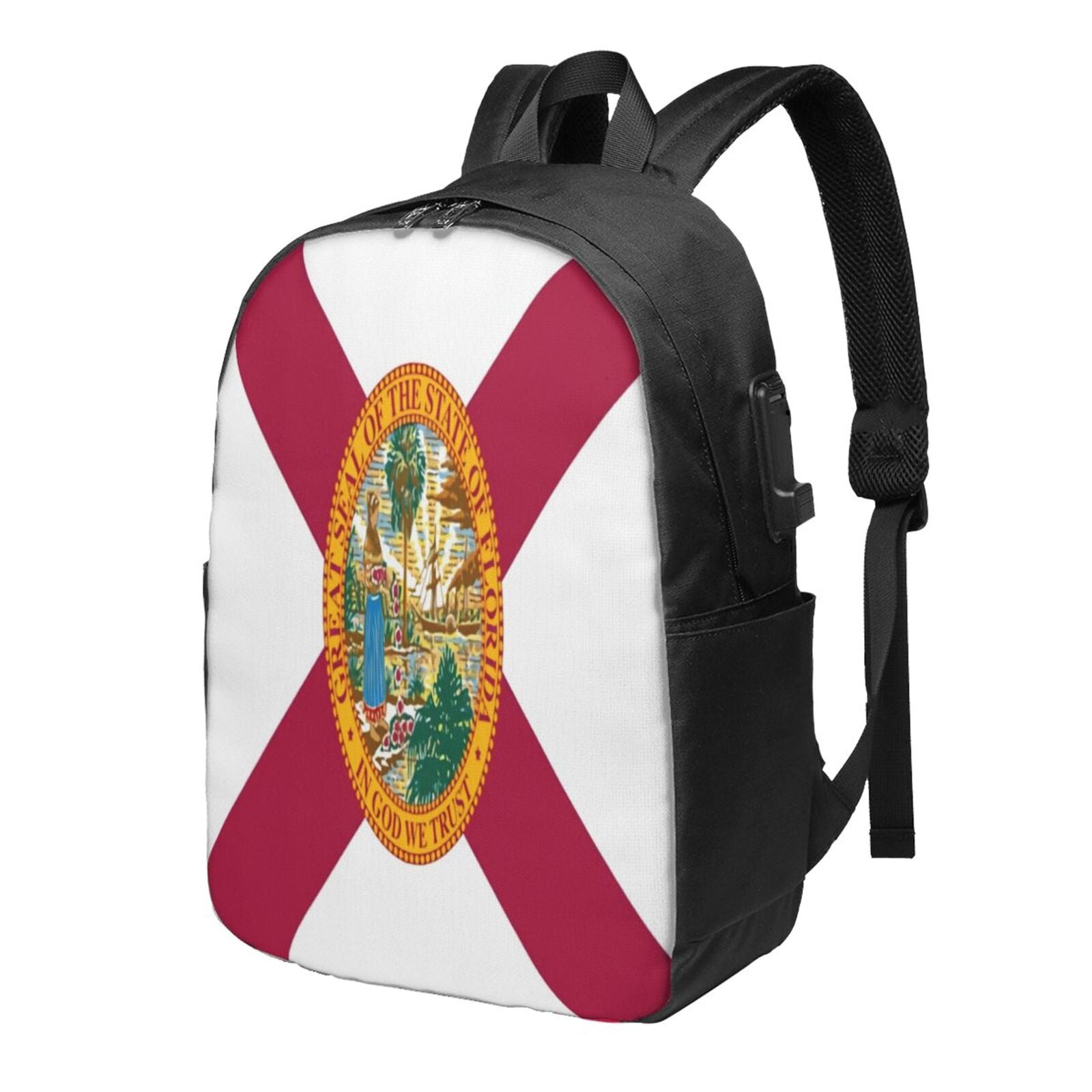 Solo Florida Flag Backpack Fashion Travel Backpack Laptop Backpack 17 ...