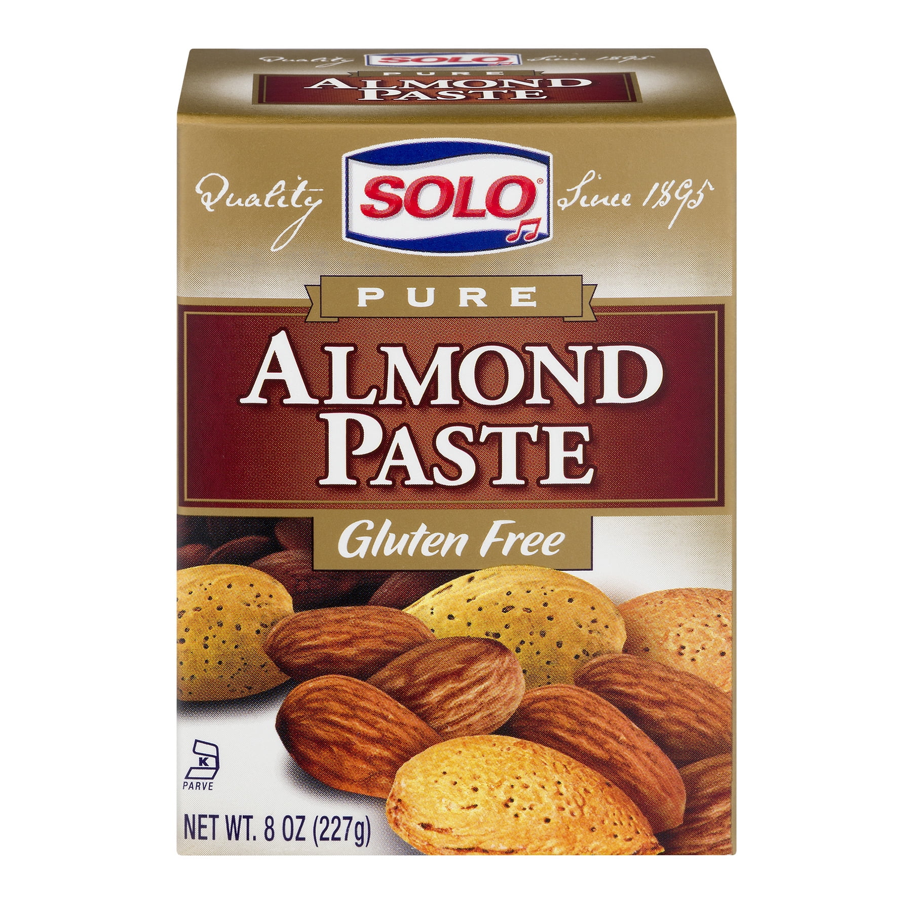 Solo Gluten-Free Almond Paste, Baking Mix Box 8 oz - Walmart.com