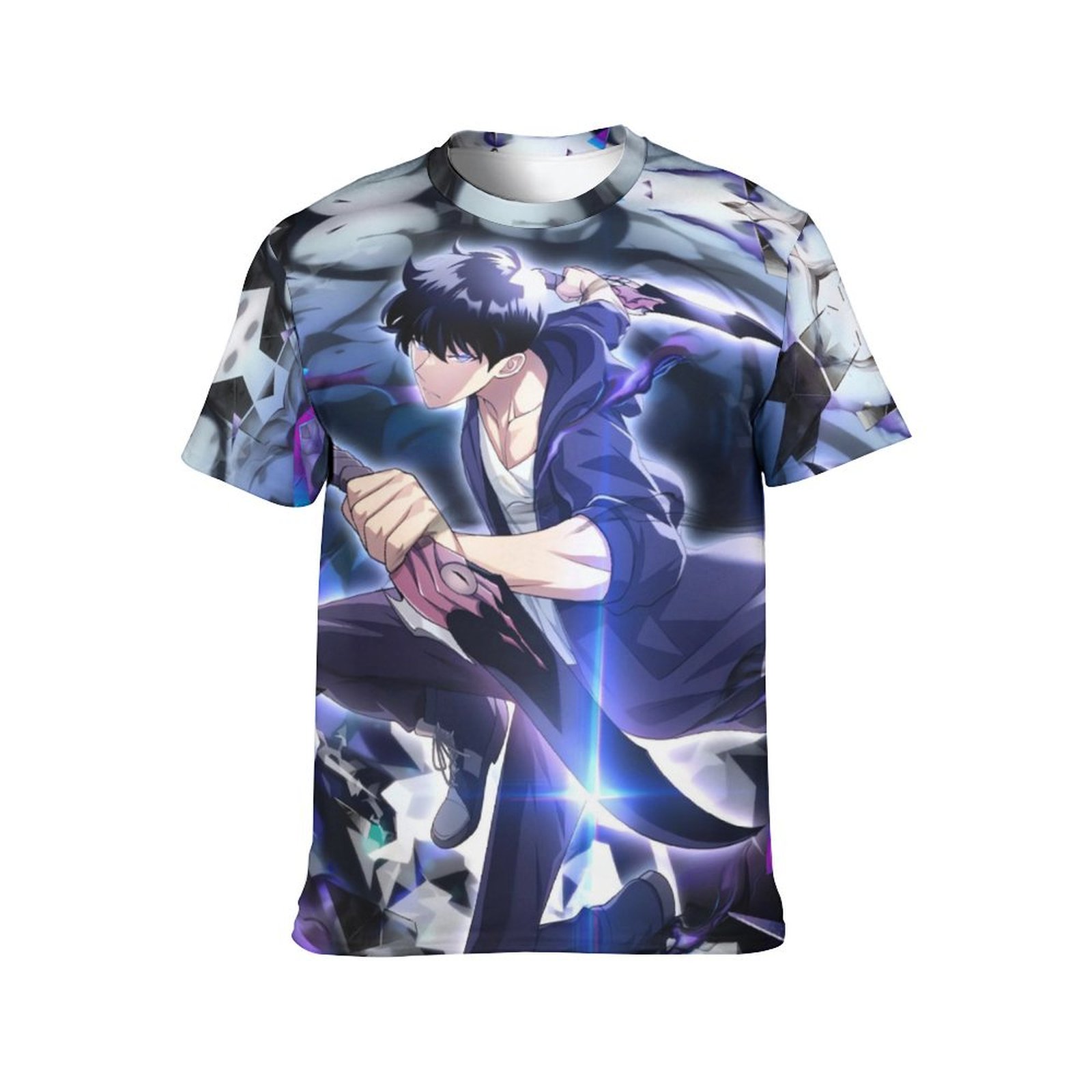 Solo Leveling 3d Print Graphic T Shirt Short Sleeve Summer T-Shirt ...