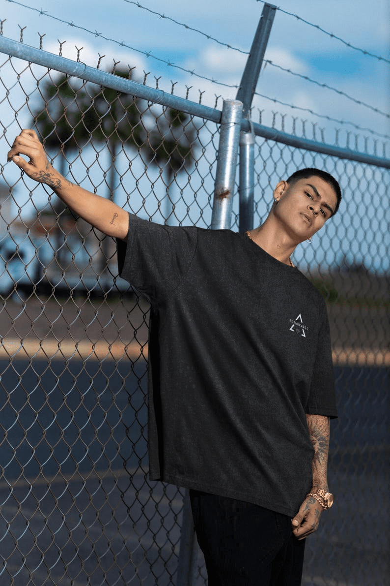 Solo Leveling Acid-Washed Oversized T-Shirt Unisex Streetwear Gym Style ...