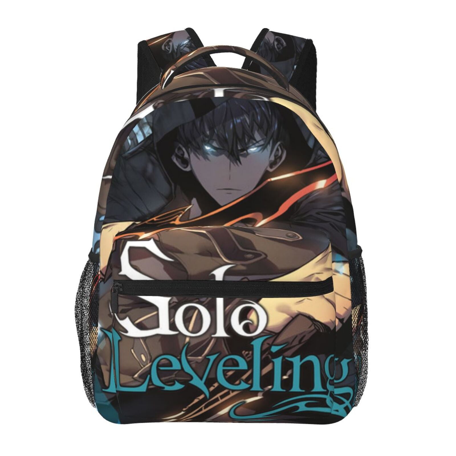 Solo Leveling Adjustable Laptop Backpack School Student Book Bag ...