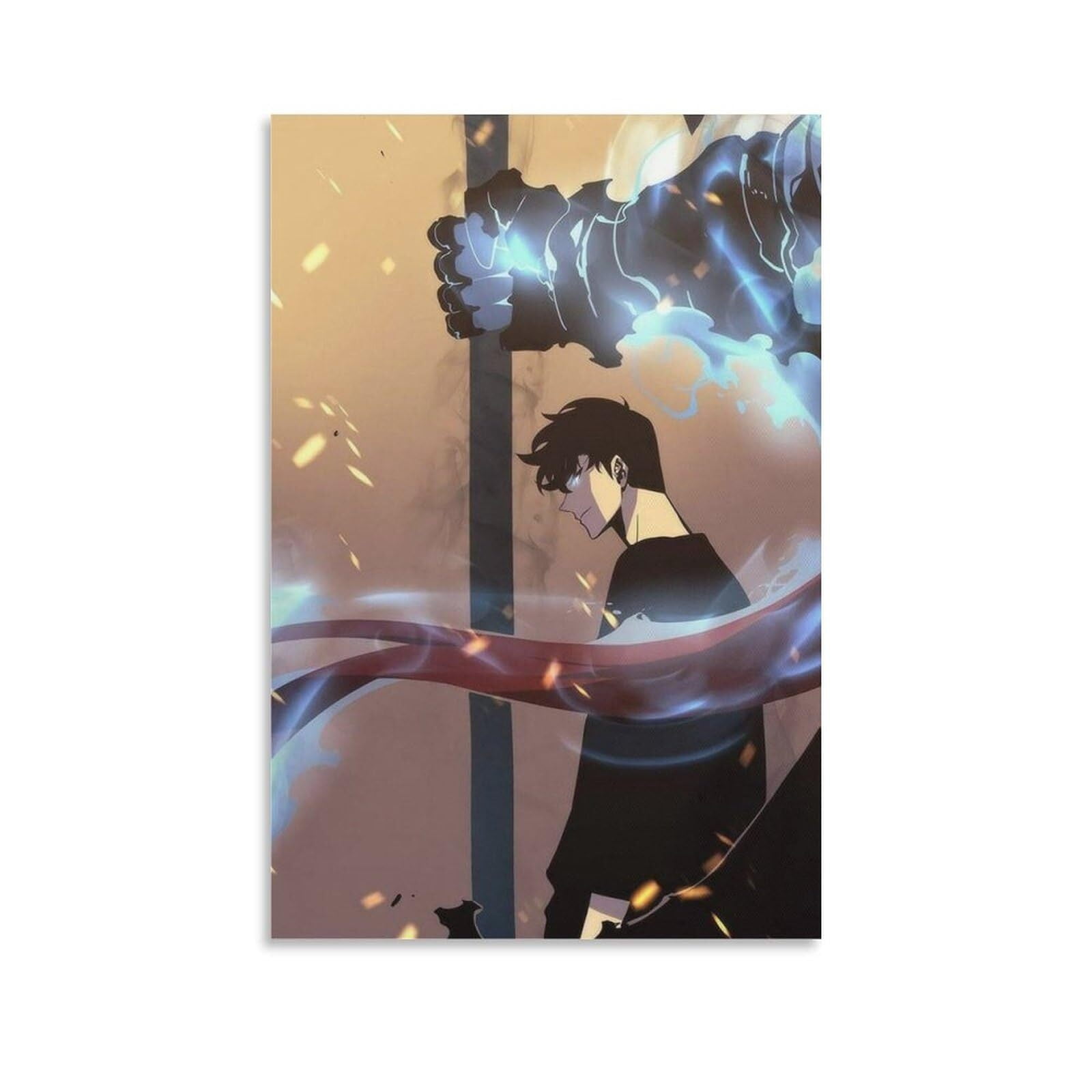 Solo Leveling Anime Canvas Poster (6) Artworks Canvas Poster Room ...