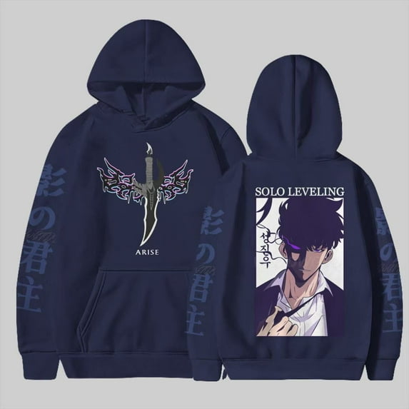 Solo Leveling Anime Hoodie Full Of Charm Man Woman Sung Jin Woo ...