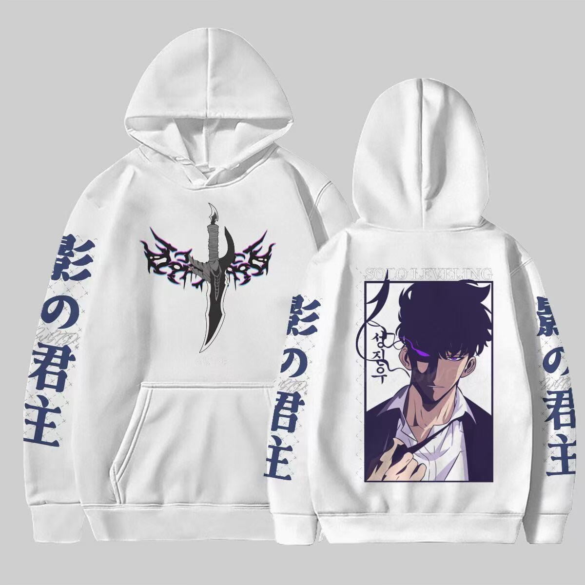 Solo Leveling Anime Hoodie Full Of Charm Man Woman Sung Jin Woo ...