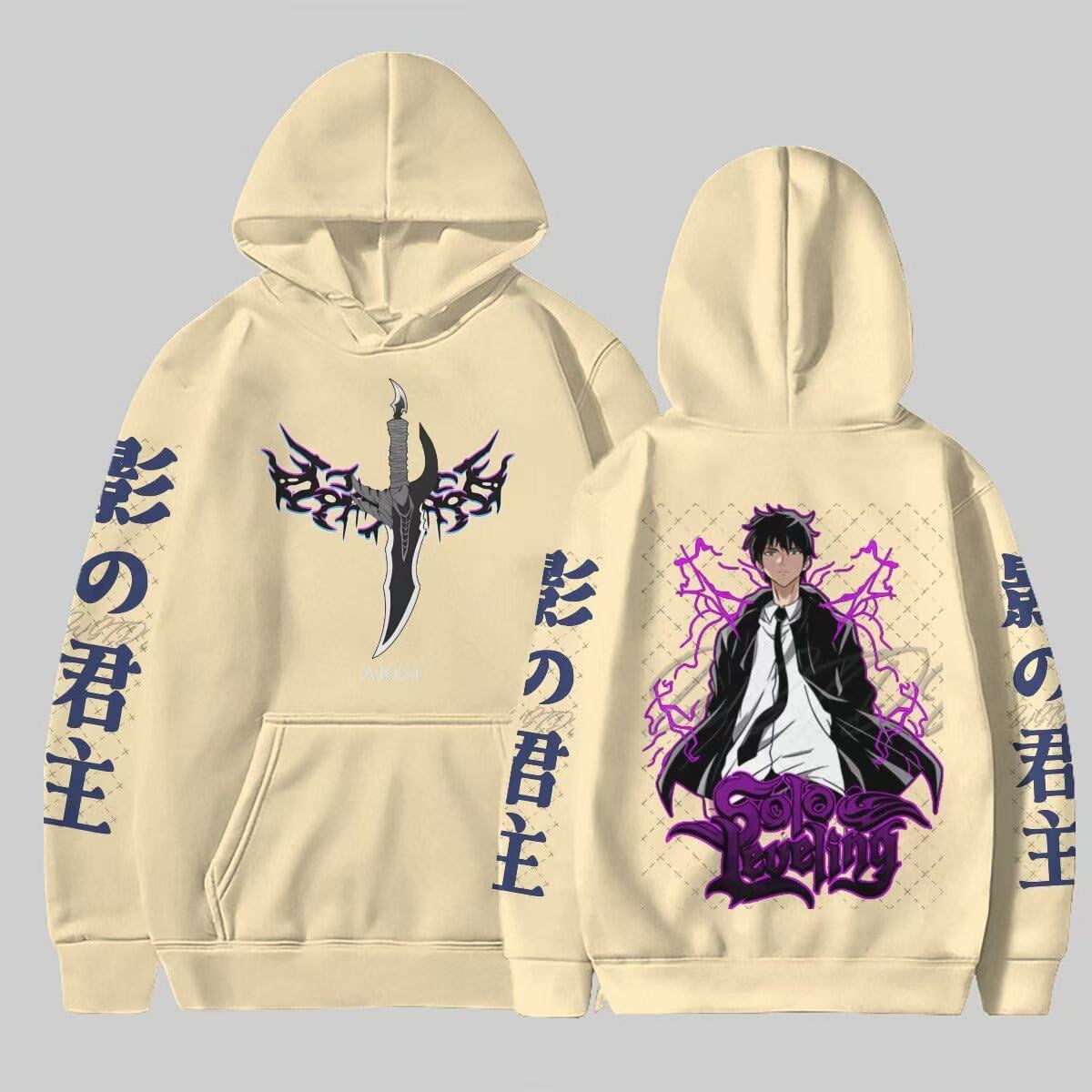 Solo Leveling Anime Hoodie Full Of Charm Man Woman Sung Jin Woo ...
